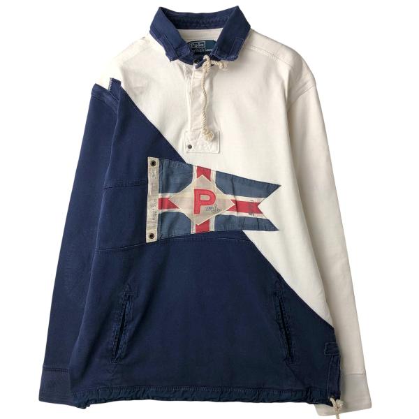 【コンディション】ランク：C【サイズ】着用感：メンズL表記サイズ：L着丈：70.5cm身幅：57cm肩幅：48cm袖丈：63cm【商品詳細】商品名：古着 ラルフローレン Ralph Lauren POLO by Ralph Lauren C...