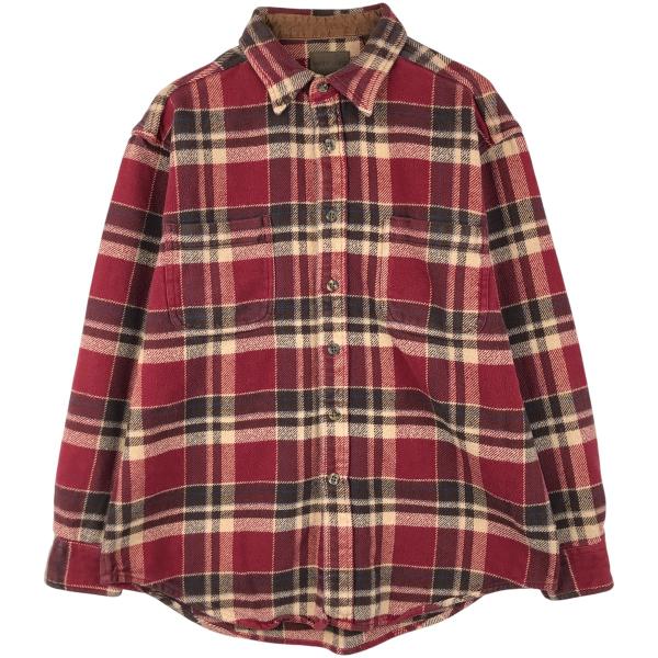 【コンディション】ランク：B【サイズ】着用感：メンズXL表記サイズ：LARGE着丈：74.5cm身幅：58cm肩幅：50cm袖丈：54.5cm【商品詳細】商品名：古着 90~00年代 セントジョンズベイ ST. JHON'S BAY BRA...