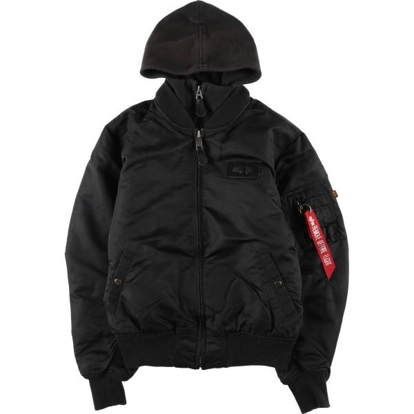 【コンディション】ランク：C【サイズ】着用感：メンズM表記サイズ：MEDIUM着丈：60cm身幅：54cm肩幅：47.5cm袖丈：68.5cm【商品詳細】商品名：古着 民間品 アルファ ALPHA MA-1タイプ 中綿入り ミリタリー フラ...