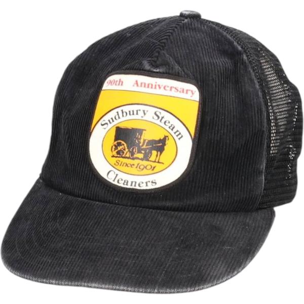 【コンディション】ランク：C【サイズ】着用感：フリーサイズ表記サイズ：不明頭周り(内寸)(最大)：57cm高さ：14.7cmつば：7.5cm【商品詳細】商品名：古着 90年代 THE VICTORY CLUB Sudbury Steam C...