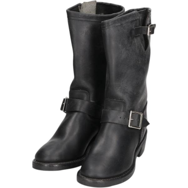 【コンディション】ランク：C【サイズ】着用感：メンズ25.0cm表記サイズ：7Mヒール高さ：4cmブーツ高さ：29.5cmアウトソール：26.5cmアウトソール最大幅：9.5cm【商品詳細】商品名：古着 デュランゴ Durango エンジニ...