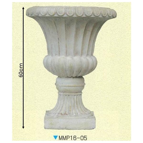 【プランター中】■石膏（せっこう）風樹脂製プランター■穴あり■サイズ：直径46×高さ60ｃｍ■MMP16-05■メーカー：大同クラフト※メーカー在庫、メーカー直送品※メーカー在庫につきましては、ご注文後、メーカー営業時間内の在庫確認となり、...
