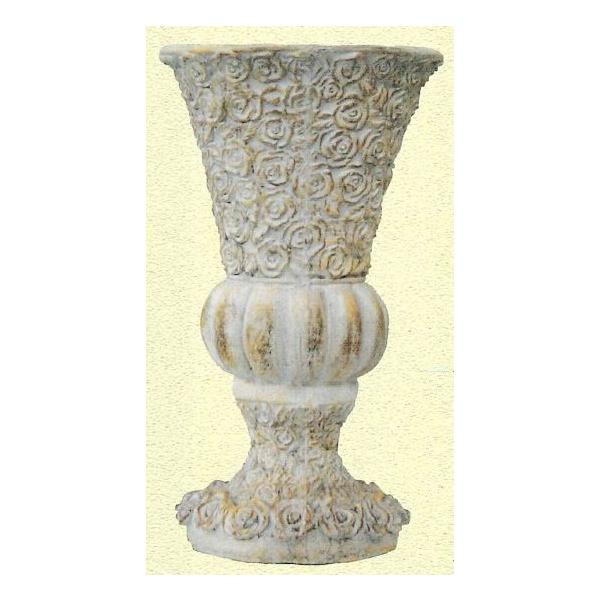 ■石膏（せっこう）風樹脂製プランター■穴あり■サイズ：直径25.5×高さ43ｃｍ■MMP16-10■メーカー：大同クラフト※メーカー在庫、メーカー直送品※メーカー在庫につきましては、ご注文後、メーカー営業時間内の在庫確認となり、入荷に時間が...