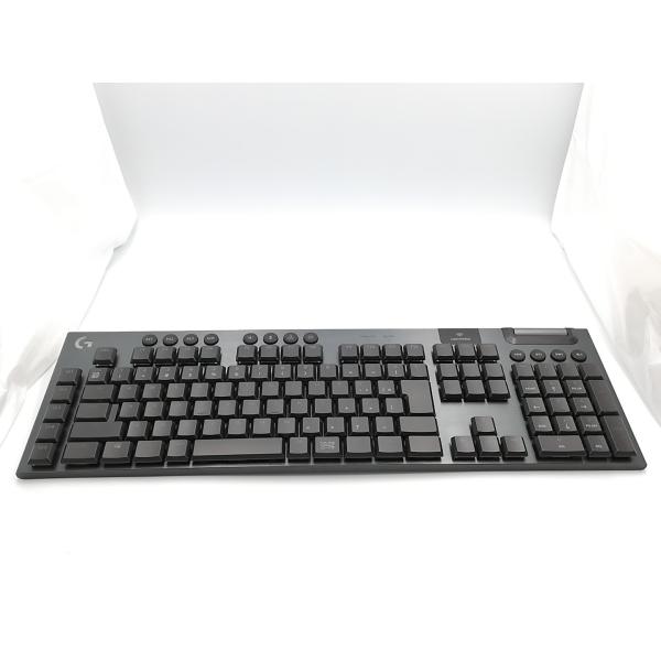 ■分類：パソコン用アクセサリー■ランク：中古■メーカー：Logicool■製造番号：2231MR293E48■備考：■キーボード/JIS配列/フルサイズキーボード/有線/BT/無線/メカニカル/茶軸      状態：キートップにスレ、キーボ...