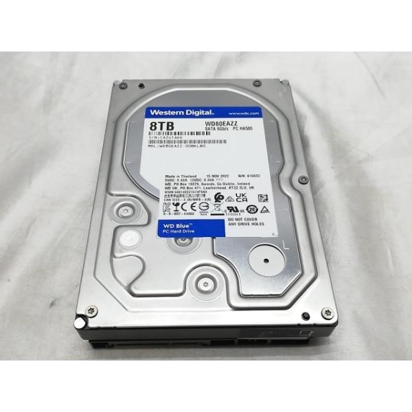 ■分類：3.5インチ 内蔵型SATA HDD■ランク：中古■メーカー：W.D.■製造番号：CA241AKK■備考：WD80EAZZ-00BKLB0 付属品：本体のみ■保証期間：１週間■注意事項：お客様のモニター発色の具合によって、実際の商品...