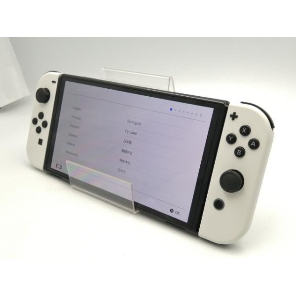 ■分類：据置ゲーム機■ランク：ランクA■メーカー：Nintendo■製造番号：XTJ50193726133■備考：状態：R側コントローラー背面左下に微細なスレ 付属品：箱、印刷物、Nintendo Switchドックｘ1、Joy-Con(L...