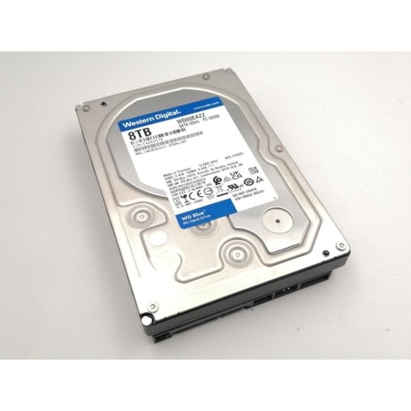 ■分類：3.5インチ 内蔵型SATA HDD■ランク：中古■メーカー：W.D.■製造番号：CA2A45TK■備考：WD80EAZZ-00BKLB0■保証期間：１週間■注意事項：お客様のモニター発色の具合によって、実際の商品と色合いが異なる場...