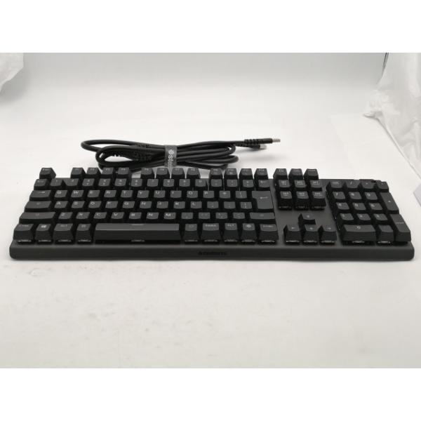 ■分類：パソコン用アクセサリー■ランク：中古■メーカー：SteelSeries■製造番号：6477230029391901024■備考：状態：キートップにテカリ、手前左側フレームに塗装剥がれあり。 付属品：箱、印刷物、パームレスト■保証期間...