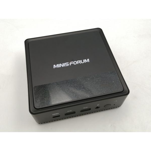 ■分類：Windowsデスクトップパソコン■ランク：ランクA■メーカー：MINISFORUM■製造番号：I07DJB9818CP650■備考：状態：状態良好の中古商品。キズ、使用感はほとんどありません。 付属品：箱、ACアダプター、SATA...