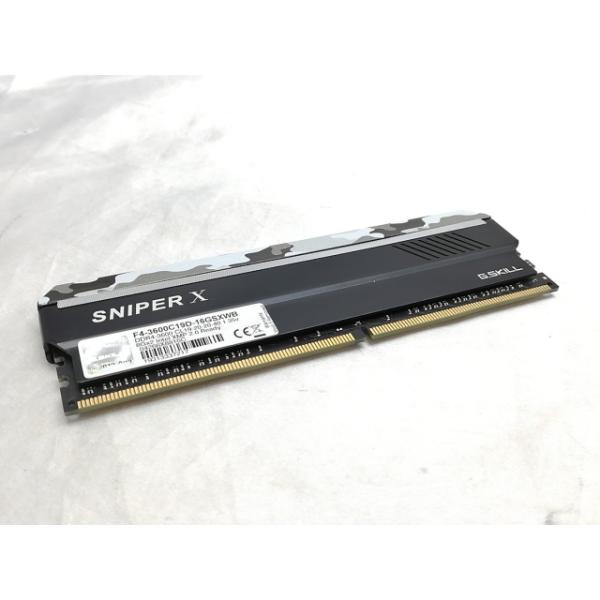 ■分類：メモリー■ランク：中古■メーカー：DDR4■製造番号：19313337217 19313337218■備考：G.SKILL(SNIPER X) 付属品：本体のみ■保証期間：１週間■注意事項：お客様のモニター発色の具合によって、実際の...