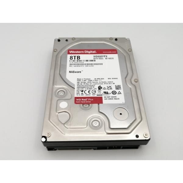 ■分類：3.5インチ 内蔵型SATA HDD■ランク：中古■メーカー：W.D.■製造番号：RD0JGHUE■備考：WD80EFPX-68C4ZN0■保証期間：１週間■注意事項：お客様のモニター発色の具合によって、実際の商品と色合いが異なる場...