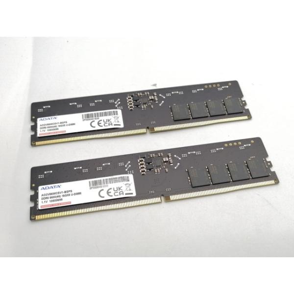 ■分類：メモリー■ランク：中古■メーカー：DDR5■製造番号：2P3500431222 2P3500431839■備考：SAMSUNG/ADATA 付属品：本体のみ■保証期間：１週間■注意事項：お客様のモニター発色の具合によって、実際の商品...