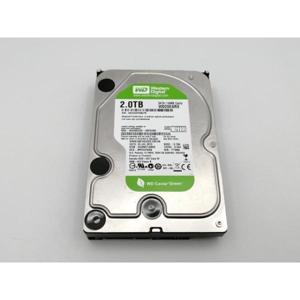 ■分類：3.5インチ 内蔵型SATA HDD■ランク：中古■メーカー：W.D.■製造番号：WCAZAF038479■備考：WD20EARX-00PASB0 付属品：本体のみ■保証期間：１週間■注意事項：お客様のモニター発色の具合によって、実...