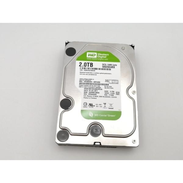 ■分類：3.5インチ 内蔵型SATA HDD■ランク：中古■メーカー：W.D.■製造番号：WMAZA5750429■備考：WD20EARX-00PASB0 付属品：本体のみ■保証期間：１週間■注意事項：お客様のモニター発色の具合によって、実...