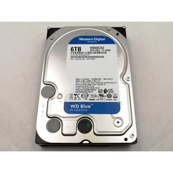 ■分類：3.5インチ 内蔵型SATA HDD■ランク：中古■メーカー：W.D.■製造番号：WX32DB02ES6Y■備考：WD60EZAZ-00SF3B0 付属品：本体のみ■保証期間：１週間■注意事項：お客様のモニター発色の具合によって、実...