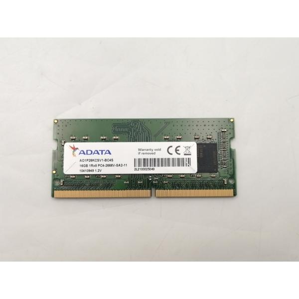 ■分類：メモリー■ランク：中古■メーカー：260PIN■製造番号：2L2100025049 2L2100025377■備考：SAMSUNG/ADATA 付属品：本体のみ■保証期間：１週間■注意事項：お客様のモニター発色の具合によって、実際の...