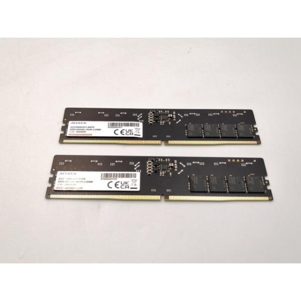 ■分類：メモリー■ランク：中古■メーカー：DDR5■製造番号：2P3500437471 2P3500437472■備考：SEC/ADATA 付属品：本体のみ■保証期間：１週間■注意事項：お客様のモニター発色の具合によって、実際の商品と色合い...