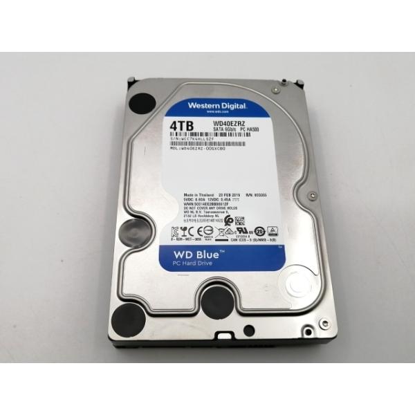 ■分類：3.5インチ 内蔵型SATA HDD■ランク：中古■メーカー：W.D.■製造番号：WCC7K4HLLS2F■備考：WD40EZRZ-00GXCB0 付属品：本体のみ■保証期間：１週間■注意事項：お客様のモニター発色の具合によって、実...