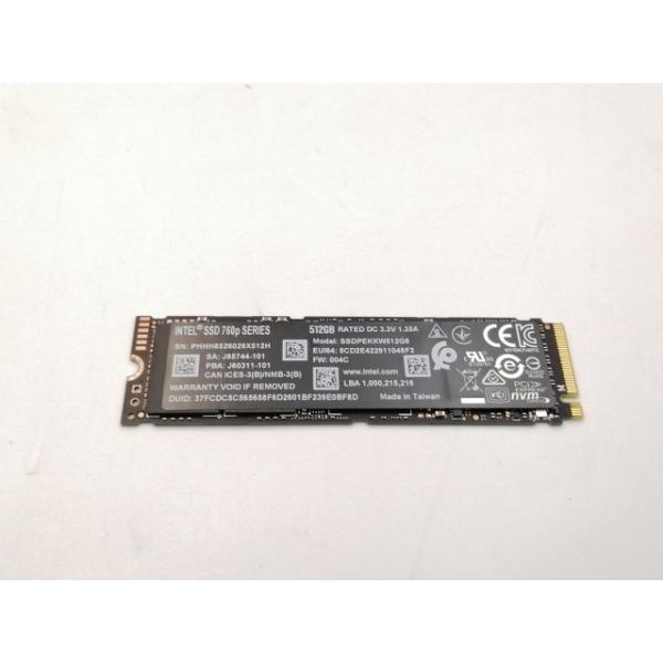 ■分類：SSD■ランク：中古■メーカー：Intel■製造番号：PHHH8526029X512H■備考：付属品：本体のみ■保証期間：１週間■注意事項：お客様のモニター発色の具合によって、実際の商品と色合いが異なる場合があります。