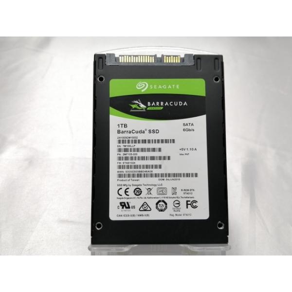 ■分類：SSD■ランク：中古■メーカー：各社2.5SSD■製造番号：7M100LLP■備考：SEAGATE BarraCuda SSD ZA1000CM10002 付属品：本体のみ■保証期間：１週間■注意事項：お客様のモニター発色の具合によ...