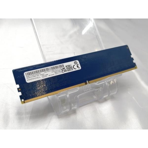 ■分類：メモリー■ランク：中古■メーカー：DDR5■製造番号：04430026096103284E■備考：RAMAXEL 付属品：本体のみ■保証期間：１週間■注意事項：お客様のモニター発色の具合によって、実際の商品と色合いが異なる場合があります。