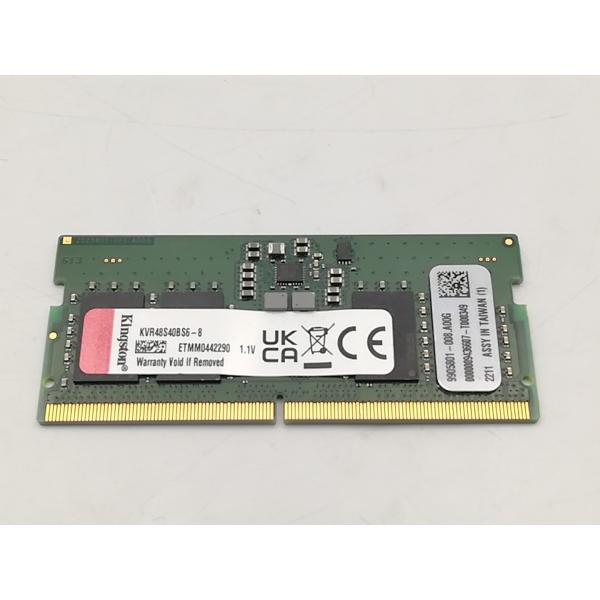 ■分類：メモリー■ランク：中古■メーカー：262PIN■製造番号：T000349 T000366■備考：Micron/Kingston (KVR48S40BS6-8) 付属品：本体のみ■保証期間：１週間■注意事項：お客様のモニター発色の具合...