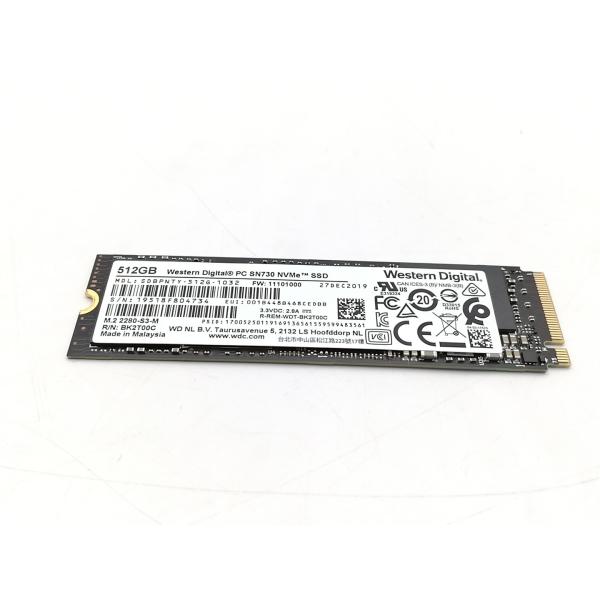 ■分類：SSD■ランク：中古■メーカー：各社■製造番号：19518F804734■備考：W.D. SDBPNTY-512G-1032 付属品：本体のみ■保証期間：１週間■注意事項：お客様のモニター発色の具合によって、実際の商品と色合いが異な...