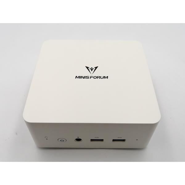 ■分類：Windowsデスクトップパソコン■ランク：ランクA■メーカー：MINISFORUM■製造番号：MC206UU26WEDMPG00155■備考：状態：本体技適マーク無し。技適シールはマニュアルに貼付 本体フレームにスレキズ 付属品：...