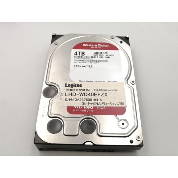 ■分類：3.5インチ 内蔵型SATA HDD■ランク：中古■メーカー：W.D.■製造番号：WX92DA02KHAD■備考：WD40EFZX-68AWUN0 付属品：本体のみ■保証期間：１週間■注意事項：お客様のモニター発色の具合によって、実...
