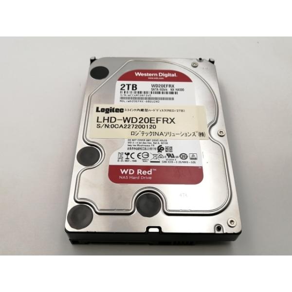 ■分類：3.5インチ 内蔵型SATA HDD■ランク：中古■メーカー：W.D.■製造番号：9TH9/1A9Z/19H4/1SV5/R98J■備考：WD20EFRX-68EUZN0 付属品：本体のみ■保証期間：１週間■注意事項：お客様のモニタ...