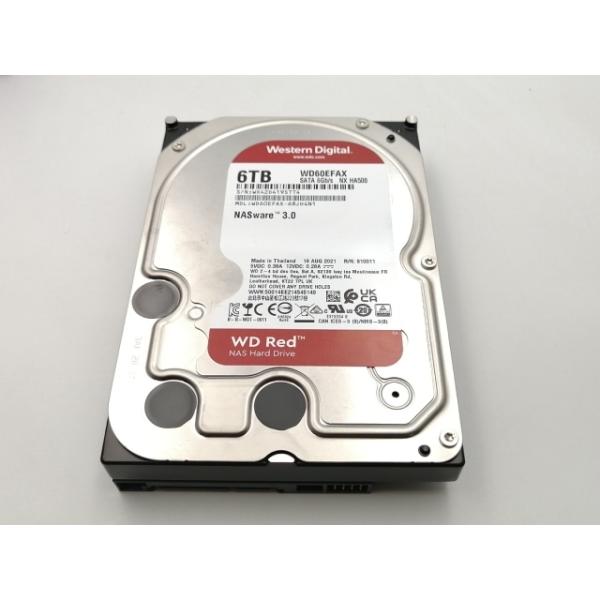 ■分類：3.5インチ 内蔵型SATA HDD■ランク：中古■メーカー：W.D.■製造番号：WX42D419STT4■備考：WD60EFAX-68JH4N1 付属品：本体のみ■保証期間：１週間■注意事項：お客様のモニター発色の具合によって、実...