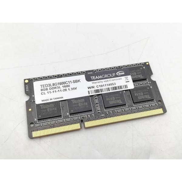 ■分類：メモリー■ランク：中古■メーカー：204PIN■製造番号：C191114053■備考：Team 付属品：本体のみ■保証期間：１週間■注意事項：お客様のモニター発色の具合によって、実際の商品と色合いが異なる場合があります。