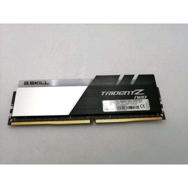 ■分類：メモリー■ランク：中古■メーカー：DDR4■製造番号：19505734503 19505734504■備考：G.SKILL TRIDENT Z NEO 付属品：本体のみ■保証期間：１週間■注意事項：お客様のモニター発色の具合によって...