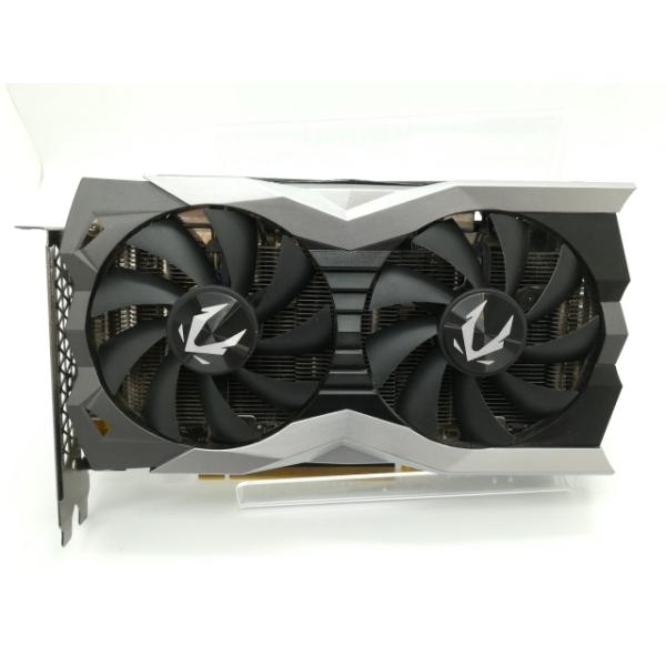 ■分類：ビデオボード■ランク：中古■メーカー：ZOTAC■製造番号：N190800040747■備考：状態：ホコリ付着/負荷時コイル鳴きあり 付属品：本体のみ■保証期間：１週間■注意事項：お客様のモニター発色の具合によって、実際の商品と色合...