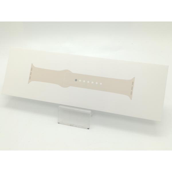 ■分類：ウェアラブル端末■ランク：未使用■メーカー：Apple■製造番号：HKK5277CT4■備考：型番：MXM63FE/A スターライトスポーツバンド■保証期間：３ヶ月■注意事項：お客様のモニター発色の具合によって、実際の商品と色合いが...