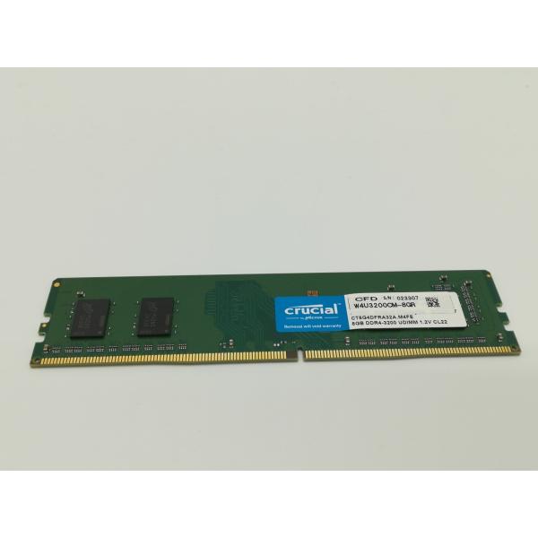 ■分類：メモリー■ランク：中古■メーカー：DDR4■製造番号：crucial 3307■備考：crucial/Micron 付属品：本体のみ■保証期間：１週間■注意事項：お客様のモニター発色の具合によって、実際の商品と色合いが異なる場合があ...