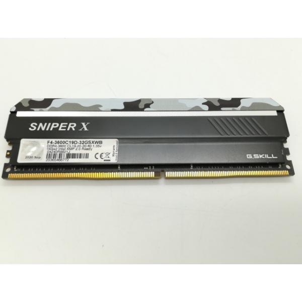 ■分類：メモリー■ランク：中古■メーカー：DDR4■製造番号：G.SKILL 6772/6771/9271/9272■備考：G.SKILL SNIPER X 付属品：本体のみ■保証期間：１週間■注意事項：お客様のモニター発色の具合によって、...