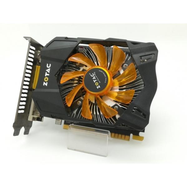 ■分類：ビデオボード■ランク：中古■メーカー：ZOTAC■製造番号：N142300006533■備考：状態：ホコリ付着/ブラケットに傷み 付属品：本体のみ■保証期間：１週間■注意事項：お客様のモニター発色の具合によって、実際の商品と色合いが...