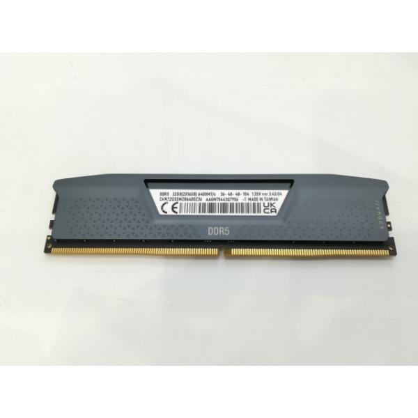 ■分類：メモリー■ランク：中古■メーカー：DDR5■製造番号：AAGNT5443QT956■備考：本体のみ■保証期間：１週間■注意事項：お客様のモニター発色の具合によって、実際の商品と色合いが異なる場合があります。