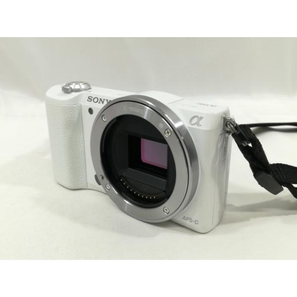 ■分類：デジタル一眼■ランク：ランクC■メーカー：SONY■製造番号：3101365■備考：状態：キズや変色があります 付属品：バッテリーパック、ストラップ■保証期間：１ヶ月■注意事項：お客様のモニター発色の具合によって、実際の商品と色合い...