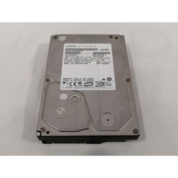 ■分類：3.5インチ 内蔵型SATA HDD■ランク：中古■メーカー：各社3.5インチSerialATA■製造番号：MS09GALK■備考：HITACHI 付属品：本体のみ■保証期間：１週間■注意事項：お客様のモニター発色の具合によって、実...