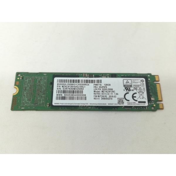 ■分類：SSD■ランク：中古■メーカー：各社■備考：Samsung PM871b SATA 128GB M.2 付属品：本体のみ■保証期間：１週間■注意事項：お客様のモニター発色の具合によって、実際の商品と色合いが異なる場合があります。