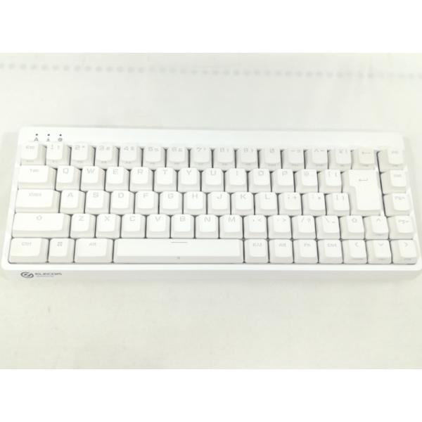 ■分類：パソコン用アクセサリー■ランク：中古■メーカー：ELECOM■製造番号：4300436■備考：状態：ケーブルに軽度の変色、筐体に軽度の汚れがあります付属品：箱、パラコードケーブル、交換用キーキャップ×6、キーキャップリリース、V c...