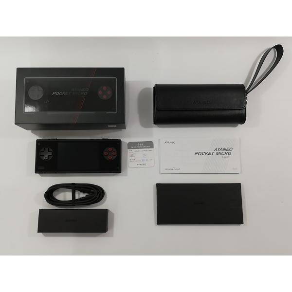 ■分類：タブレット■ランク：ランクA■メーカー：AYANEO■製造番号：05S03BH201000894■備考：※海外版本体カラー：マジックブラックOS：13状態：ボタン周辺に微細なスレがあります付属品：箱、印刷物、USB Type-Cケー...