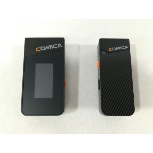 ■分類：AV機器用アクセサリー■ランク：中古■メーカー：COMICA■製造番号：U095M210017■備考：状態：使用に伴うスレがあります 付属品：受信機（RX）、送信機（TX）、 ウィンドマフ、 3.5mm TRS-TRS オーディオケ...