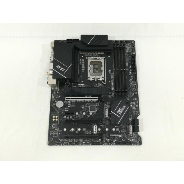 ■分類：マザーボード■ランク：中古■メーカー：MSI■製造番号：075261■備考：BIOS ver： 付属品：I/Oパネルのみ■保証期間：１週間■注意事項：お客様のモニター発色の具合によって、実際の商品と色合いが異なる場合があります。