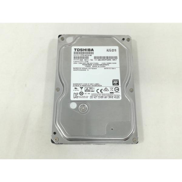 ■分類：3.5インチ 内蔵型SATA HDD■ランク：中古■メーカー：TOSHIBA■製造番号：86UWDPGMSWK7■備考：付属品：本体のみ■保証期間：１週間■注意事項：お客様のモニター発色の具合によって、実際の商品と色合いが異なる場合...