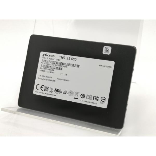 ■分類：SSD■ランク：中古■メーカー：Micron■製造番号：190720AE843A■備考：状態：フレームにガタつきがあります 付属品：本体のみ■保証期間：１週間■注意事項：お客様のモニター発色の具合によって、実際の商品と色合いが異なる...