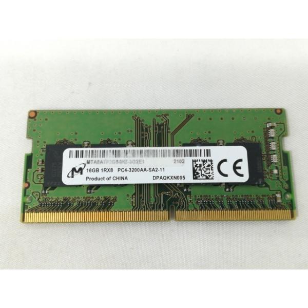 ■分類：メモリー■ランク：中古■メーカー：260PIN■製造番号：DPAQKXN005■備考：Micron 付属品：本体のみ■保証期間：１週間■注意事項：お客様のモニター発色の具合によって、実際の商品と色合いが異なる場合があります。