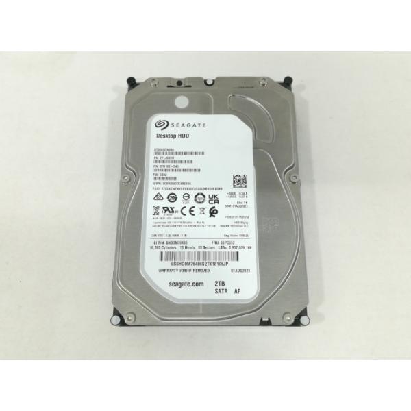 ■分類：3.5インチ 内蔵型SATA HDD■ランク：中古■メーカー：Seagate■製造番号：ZFL4VXH1■備考：付属品：本体のみ■保証期間：１週間■注意事項：お客様のモニター発色の具合によって、実際の商品と色合いが異なる場合があります。
